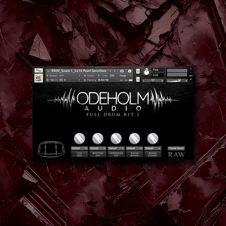 Impact Drums 1 | Heavy Shell Samples for Modern Metal – Odeholm Audio