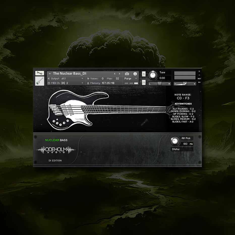 The Nuclear Bass | Ultimate Virtual Bass for Modern Metal – Odeholm Audio
