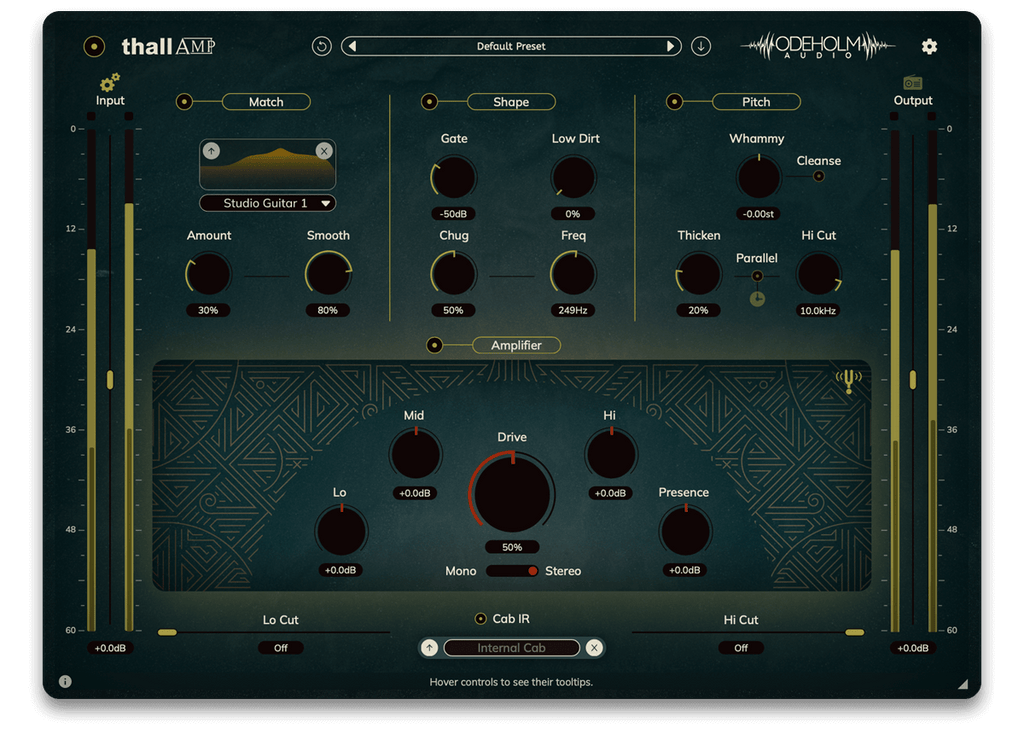 thall amp | Modern Metal Amp Plugin by Buster Odeholm – Odeholm Audio